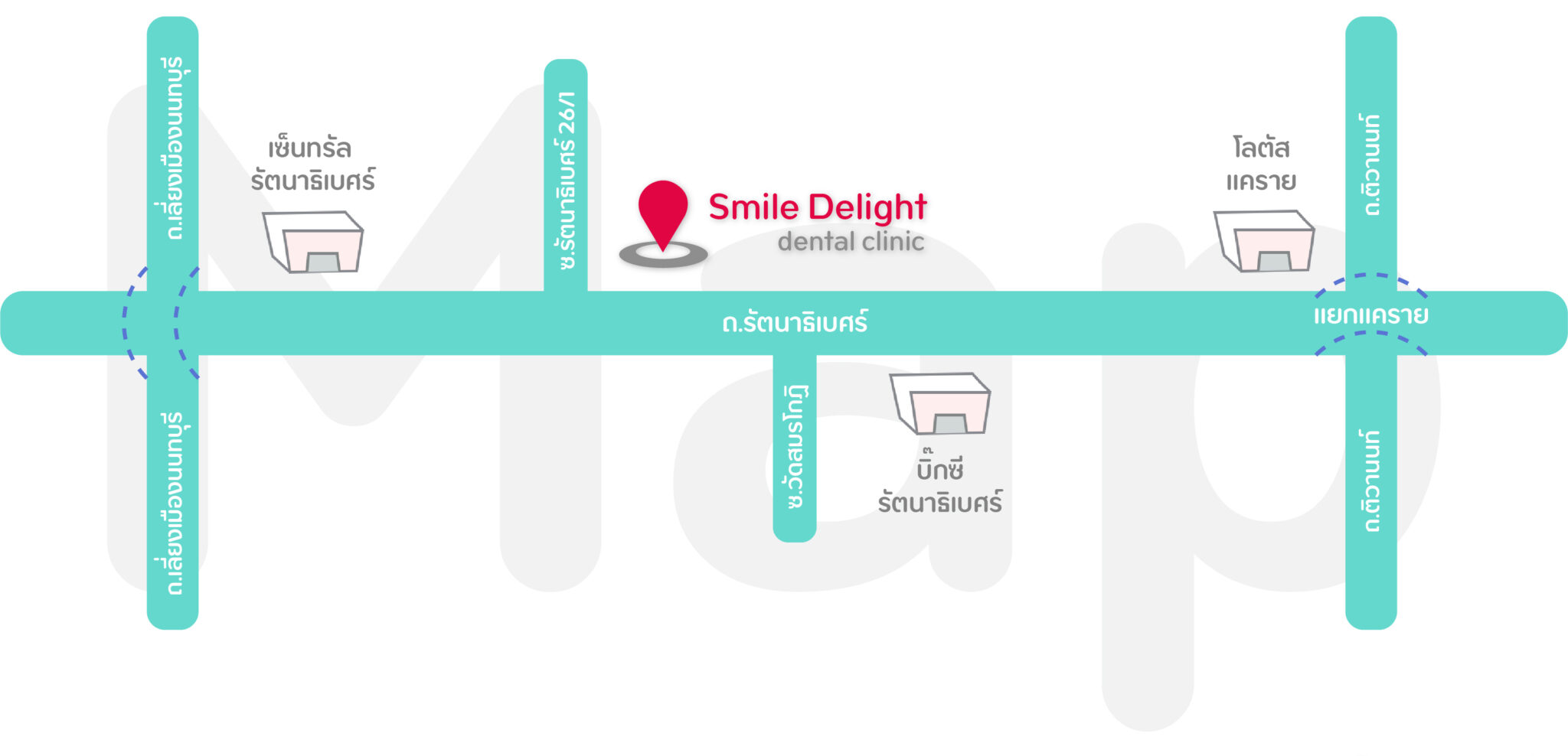 ติดต่อเรา - Smile Delight Dental Clinic